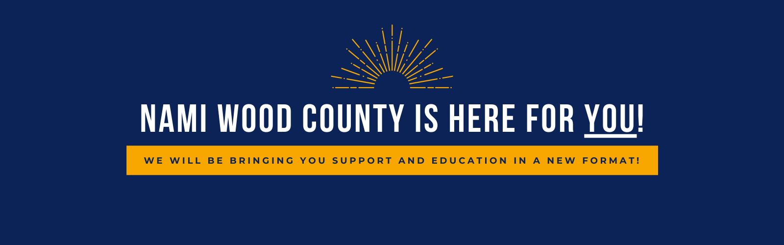 NAMI Wood County's Response to COVID-19 - NAMI Wood County